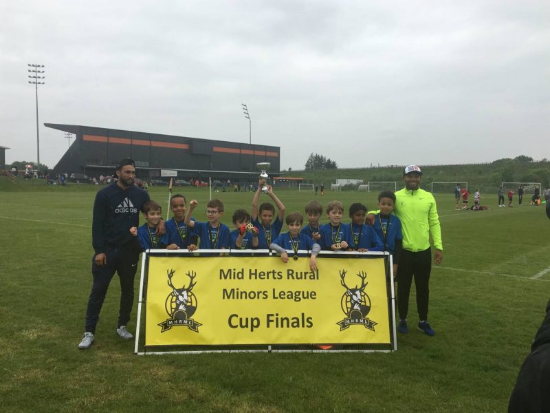 Campsbourne Primary School | Under 9’s football team win the Mid Herts ...